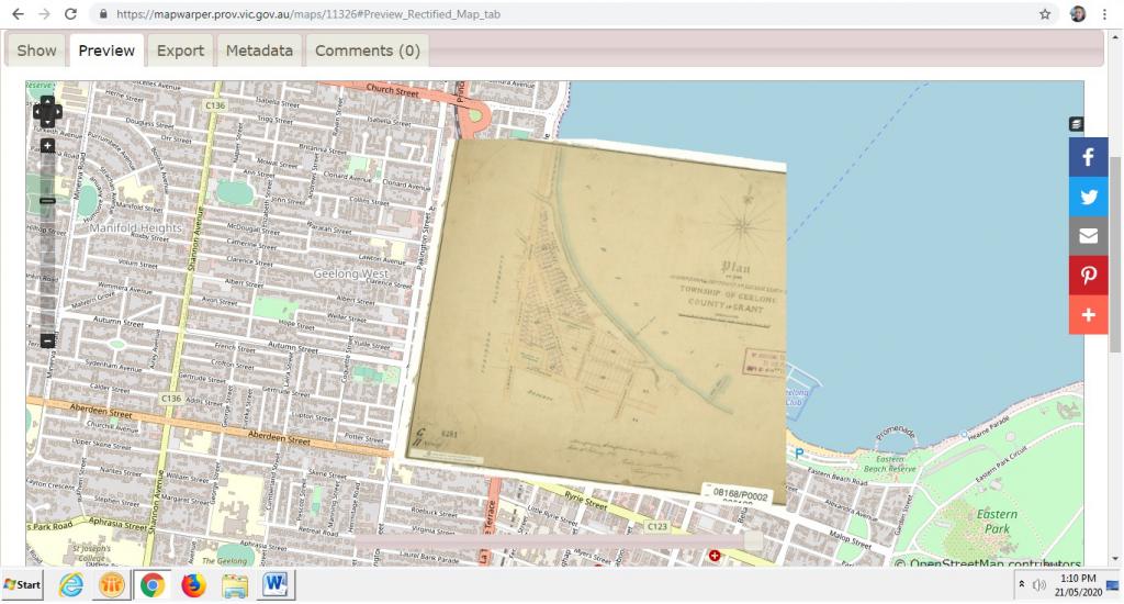Bringing the Historic Plan Collection to Map Warper | PROV